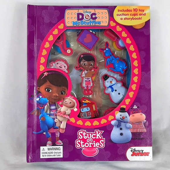 Disney | Toys | Doc Mcstuffins Stuck On Stories Storybook With Toy ...